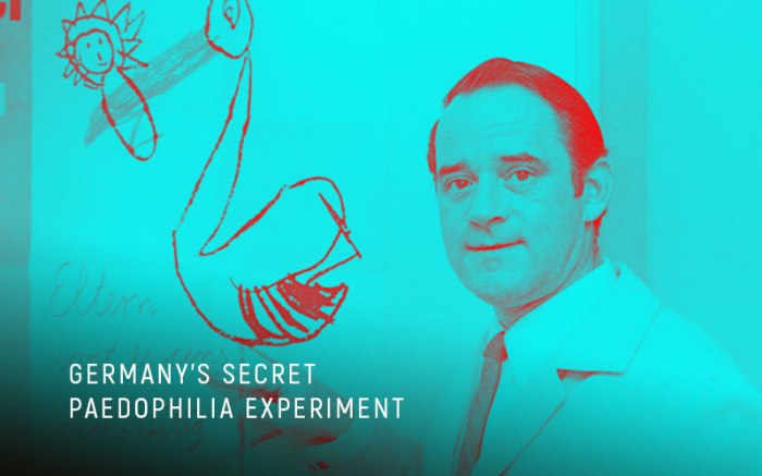 THE PEDO-FILE: ‘Dark Past’, Germany’s Secret Pedophilia Experiments ...